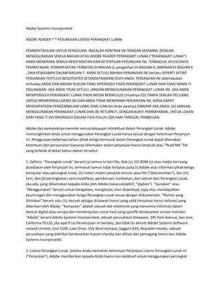 Adobe systems incorporated | DOCX