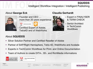 Finalyser – the PlugIn- and ExtendScript-Collection for FrameMaker 11 | PPT