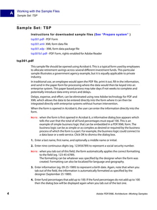 Adobe xml formssamples | PDF