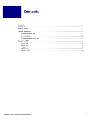 Adobe xml formssamples | PDF