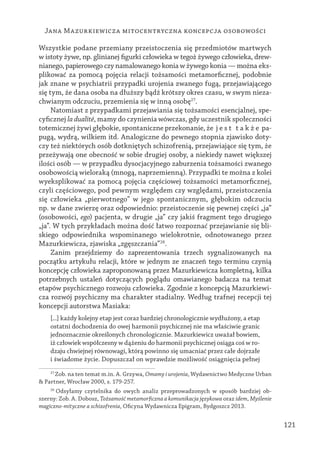 Jana Mazurkiewicza mitocentryczna koncepcja osobowości | PDF | Biological Sciences | Science