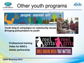 Digital Inclusion Projects & Partnerships: for APEC ADOC | PPT