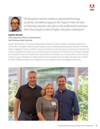 Adobe Digital Literacy Thoughtleaders / Creative Campus | PDF