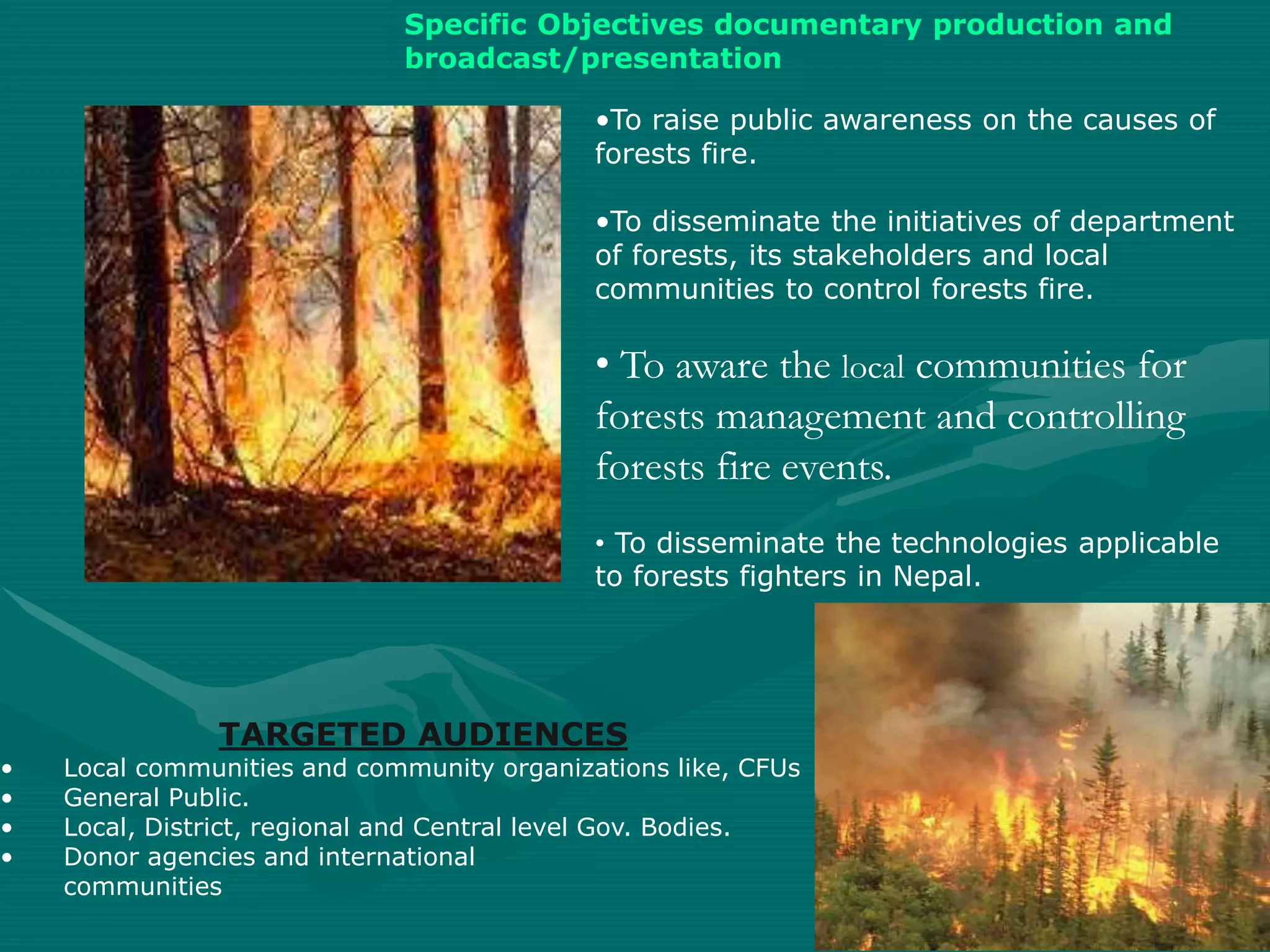 A documentary on forests fire in Nepal.ppt