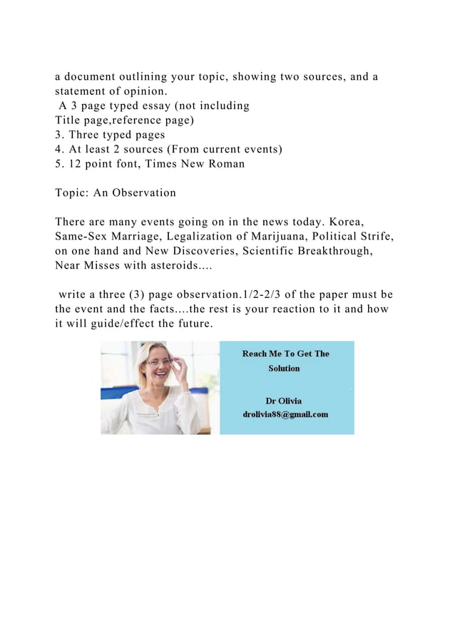 a document outlining your topic, showing two sources, and a statemen.docx