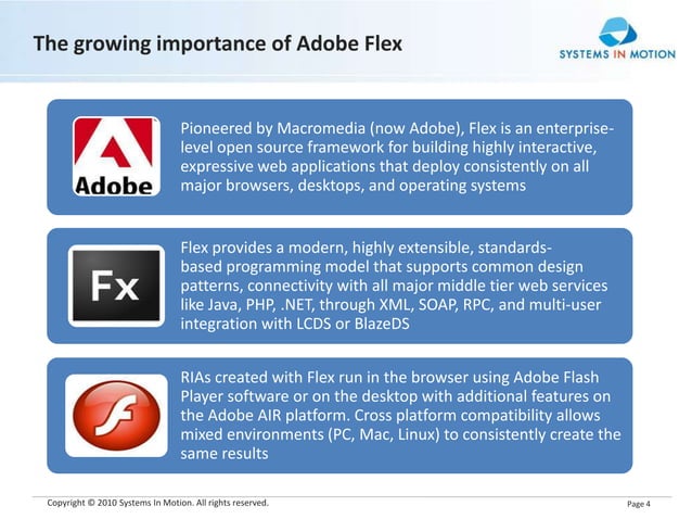 Adobe Flex Competency Center Presentation | PPT