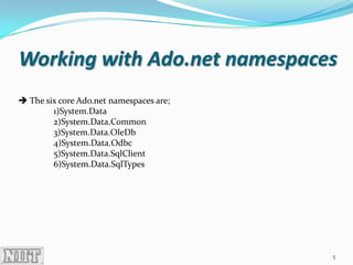 ADO.NET