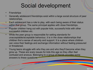 Adolescence Physical Development