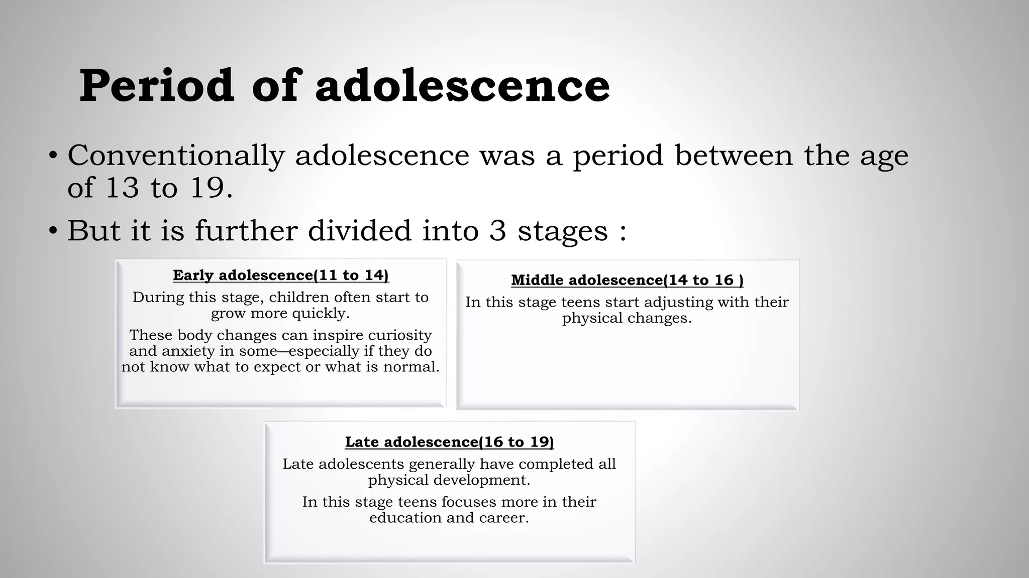 Adolescence | PPTX