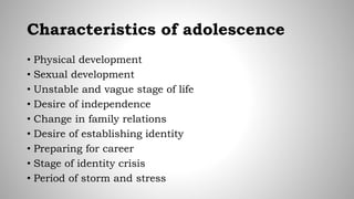Adolescence | PPTX