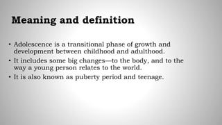 Adolescence | PPT