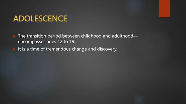 ADOLESCENCE STAGE in developmental psychology) | PPTX | Parenting Teens ...
