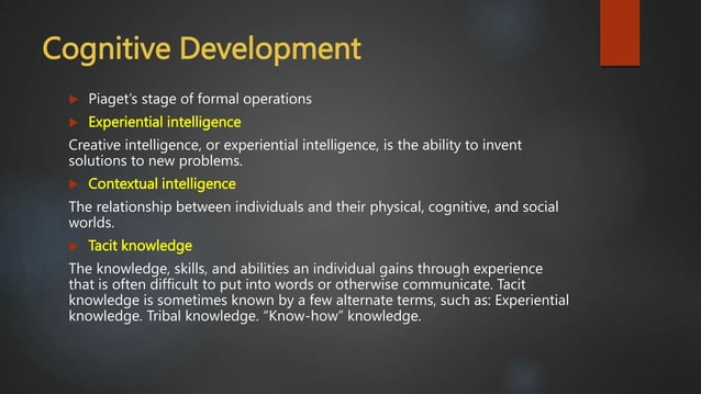 ADOLESCENCE STAGE in developmental psychology) | PPT