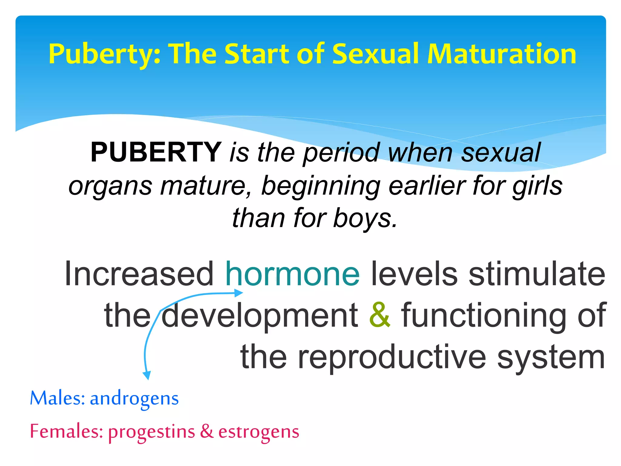 Adolescence Characteristics | PPTX