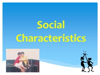 Adolescence Characteristics | PPTX