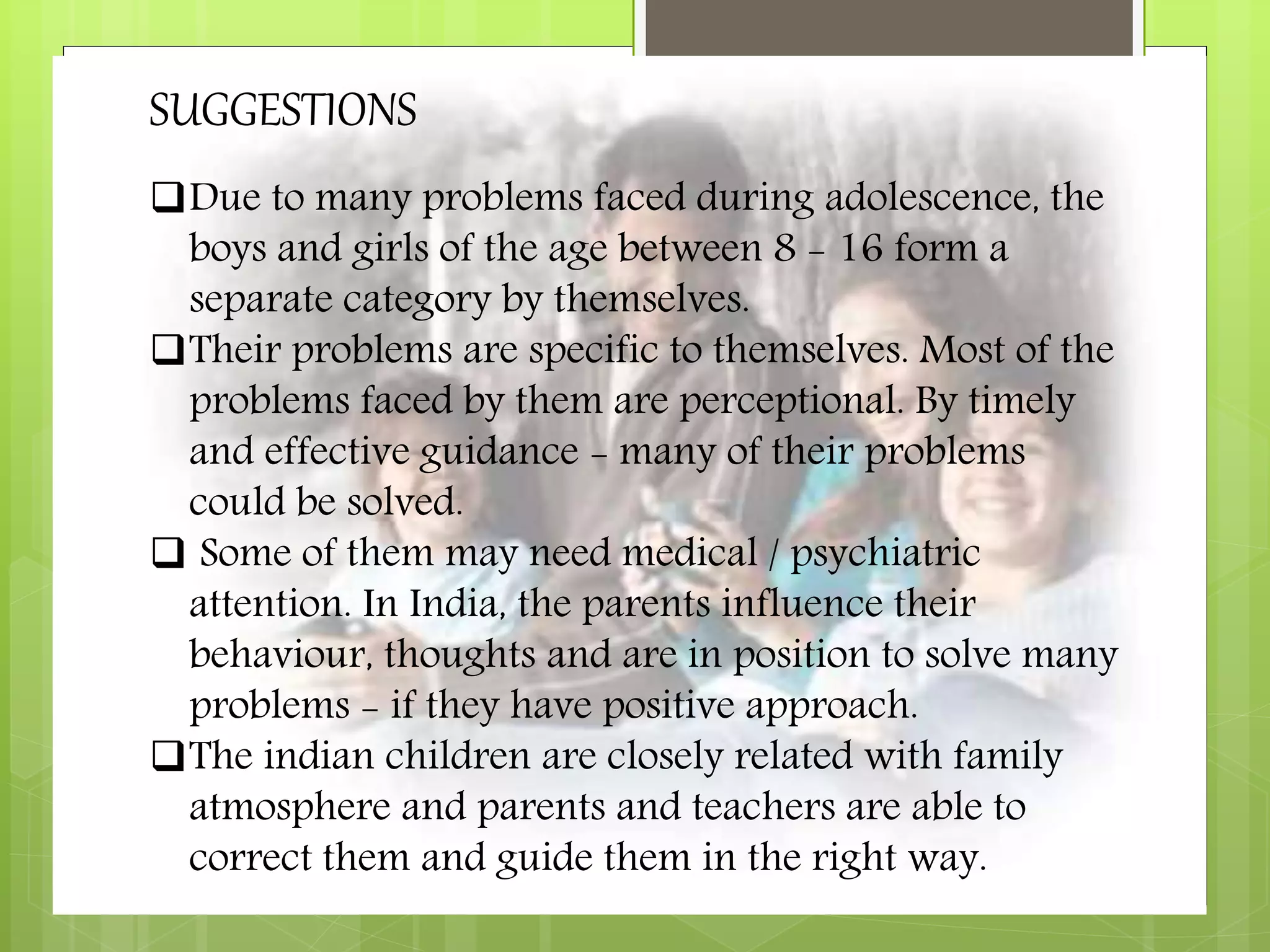 ADOLESCENCE AND ITS PROBLEMS | PPTX