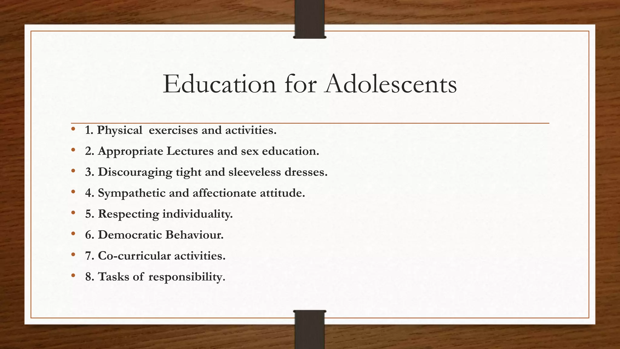 Adolescence Period And Stages, Need, importance, Characteristics | PPTX