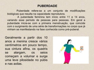 Adolescencia e sexualidade | PPS