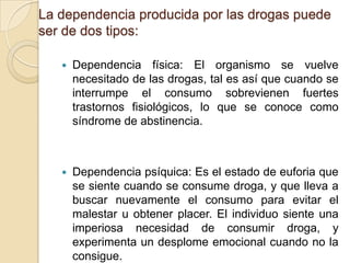 Adolescencia y drogadiccion | PPTX