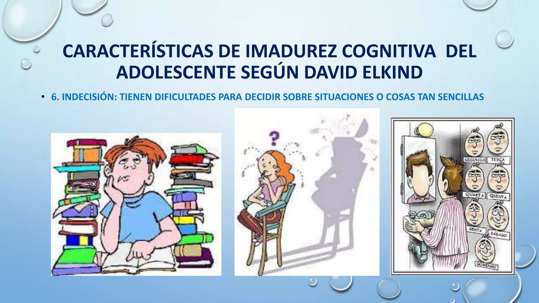 Adolescencia y el egocentrismo según david elkind | PPTX