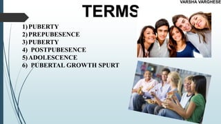 GROWTH AND DEVELOPMENT- ADOLESCENT | PPTX