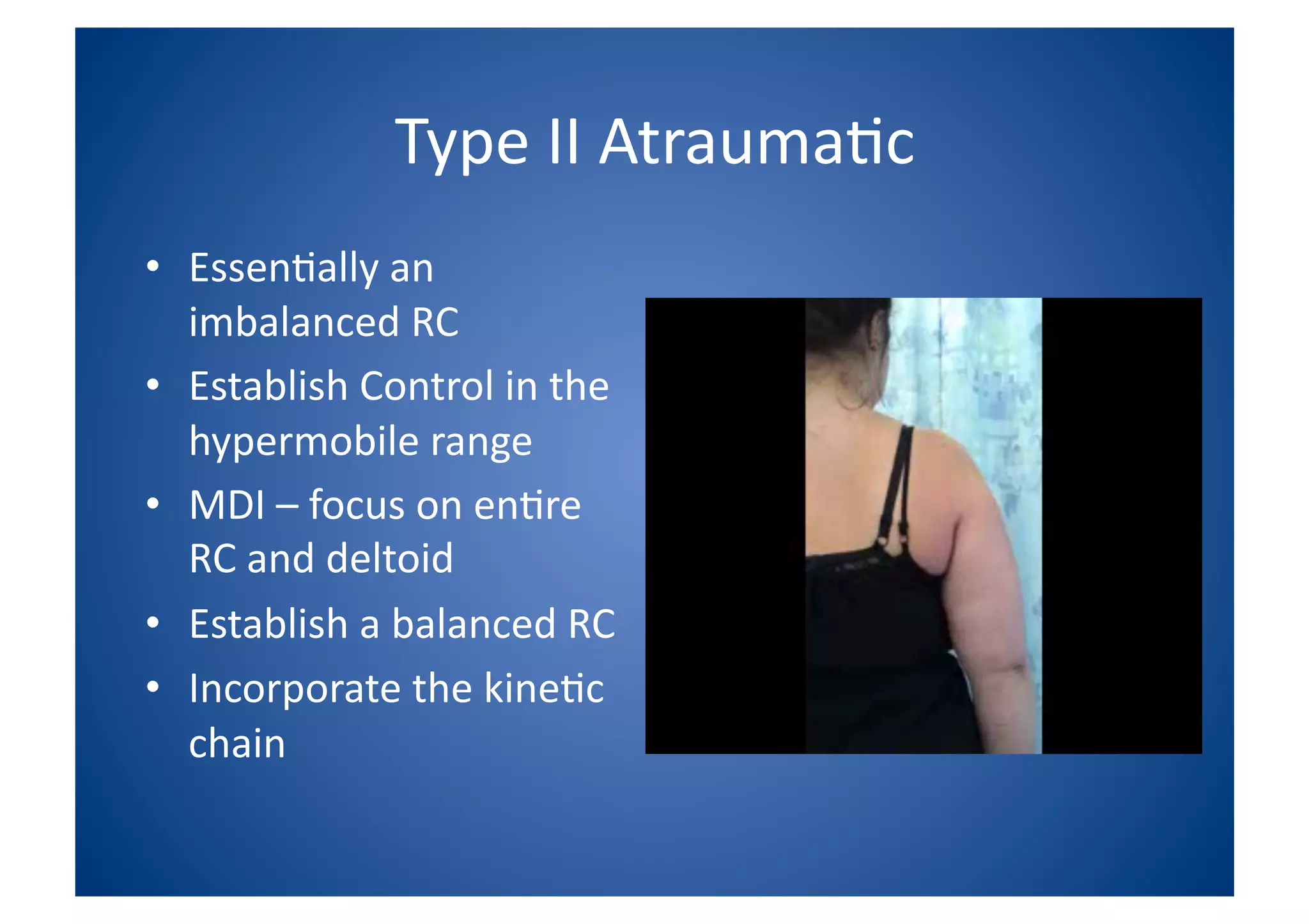 Adolescent atraumatic shoulder instability | PPT