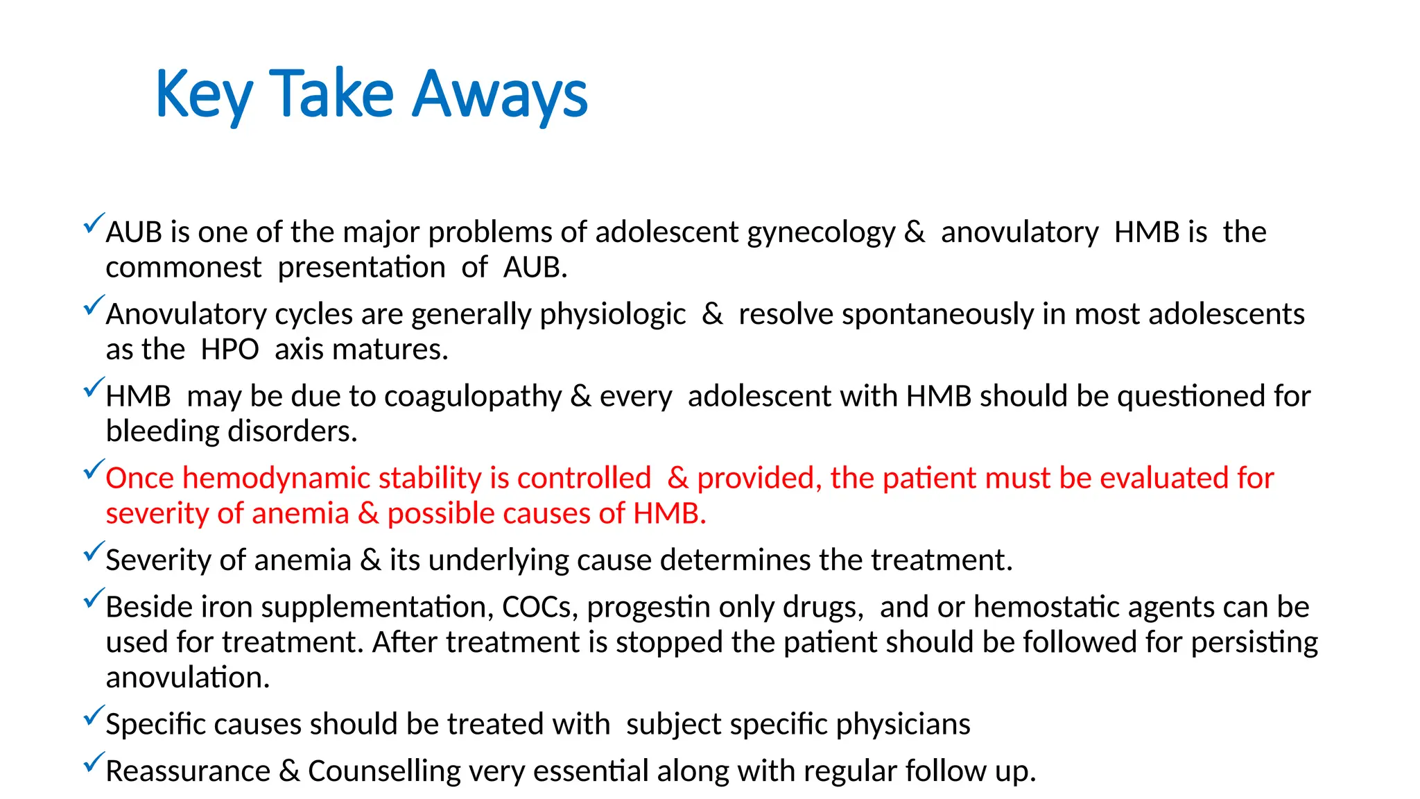 Adolescent AUB: Causes, Diagnosis & Management | Comprehensive Guide | PPTX
