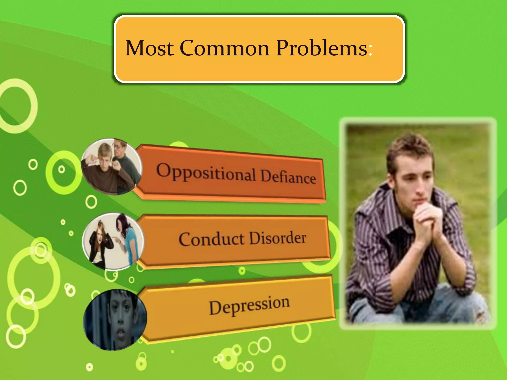 Adolescent Behavioural Problems | PPTX