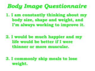 Adolescent Body Image | PPT