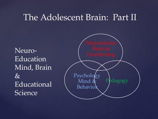 Adolescent Brain & Teaching Revised.pptx