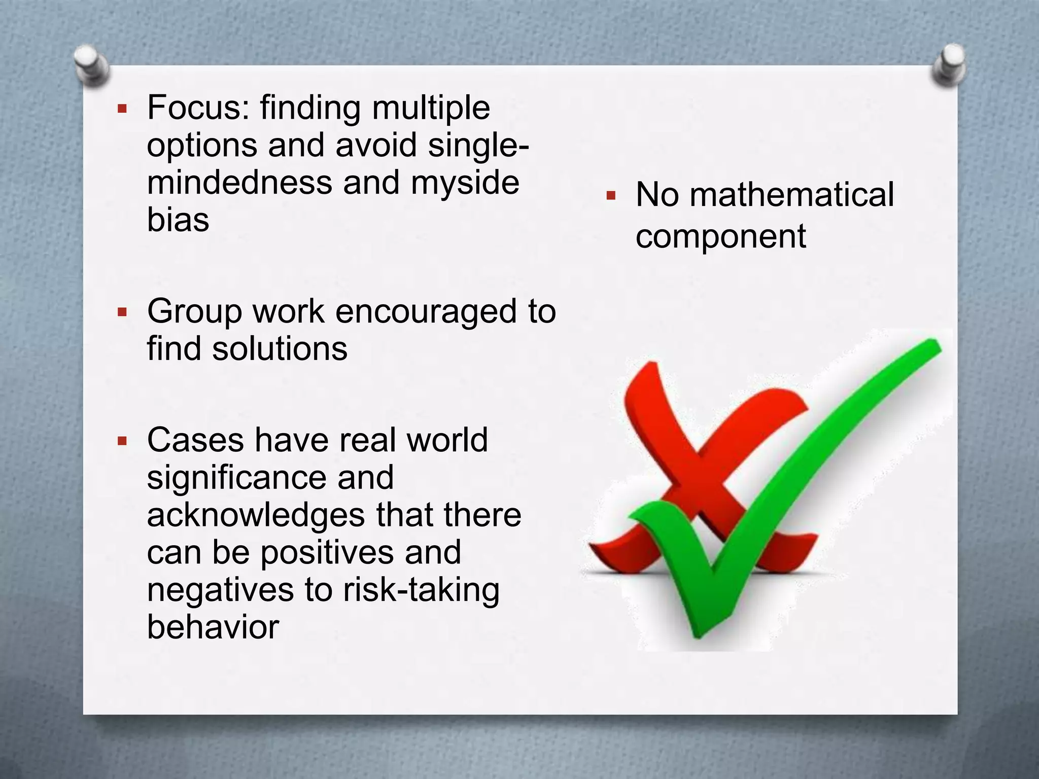 Adolescent decision making | PPSX