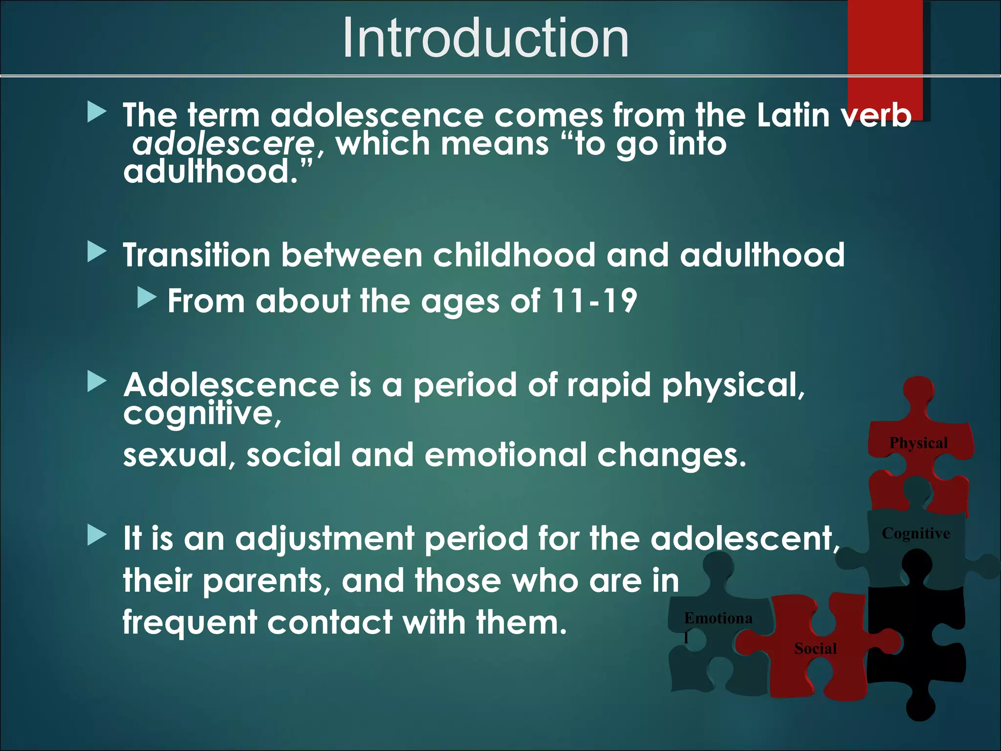 Adolescent | PPT