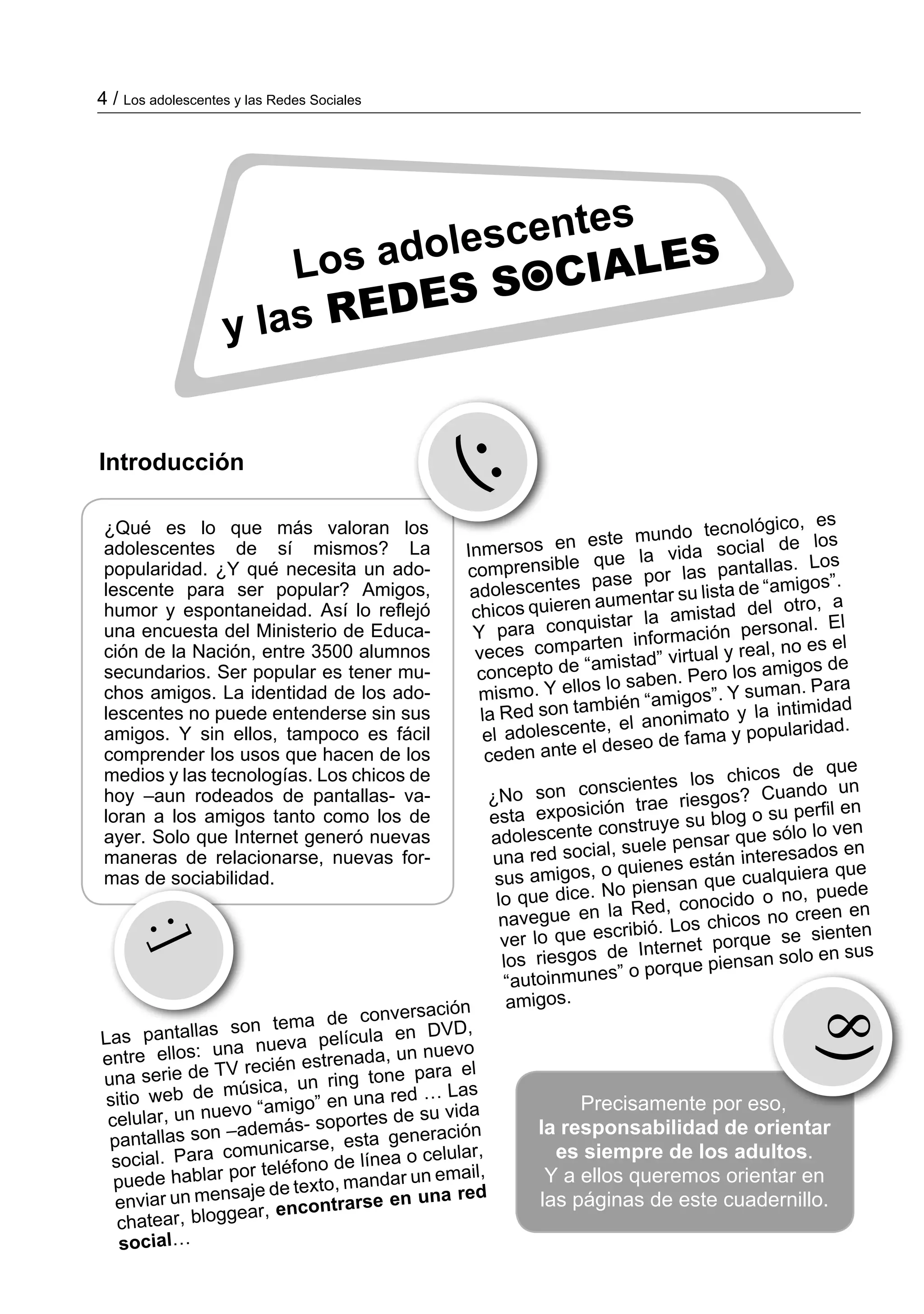 Adolescentes y redes sociales | PDF