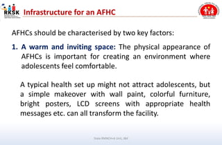Adolescent Friendly Health Clinics (AFHC) | PPTX