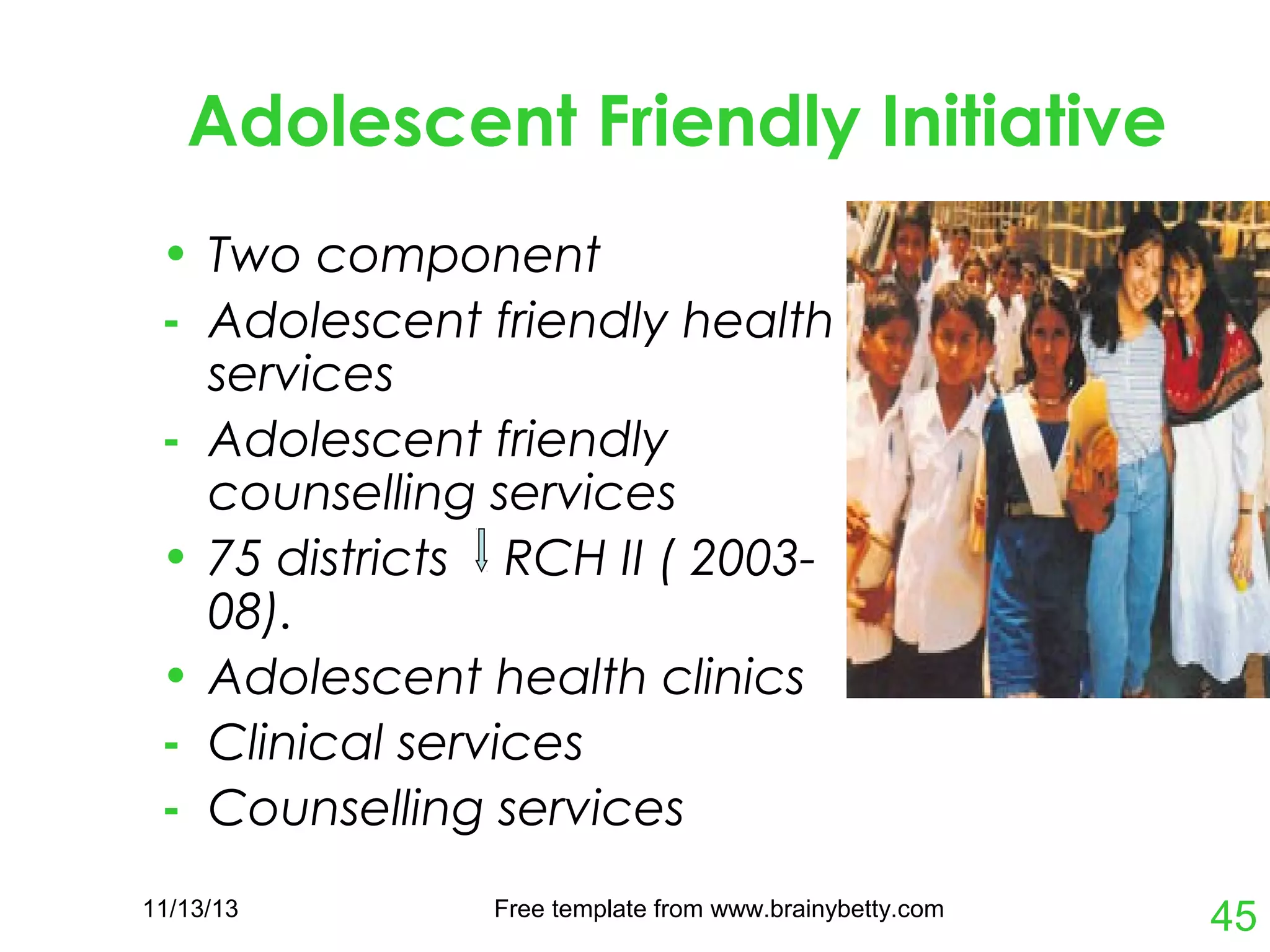 Adolescent health | PPT