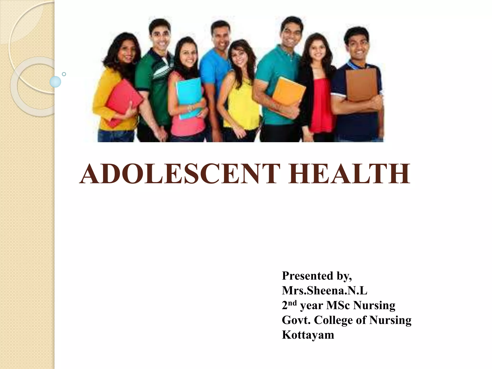ADOLESCENT HEALTH.pptx second year.pptx