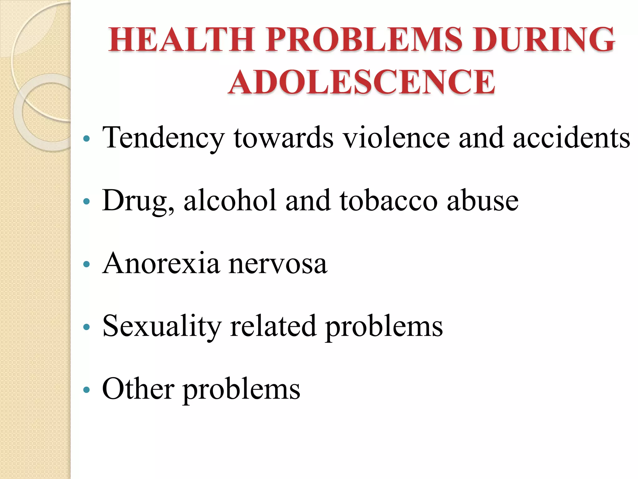 ADOLESCENT HEALTH.pptx second year.pptx | Parenting Teens | Parenting