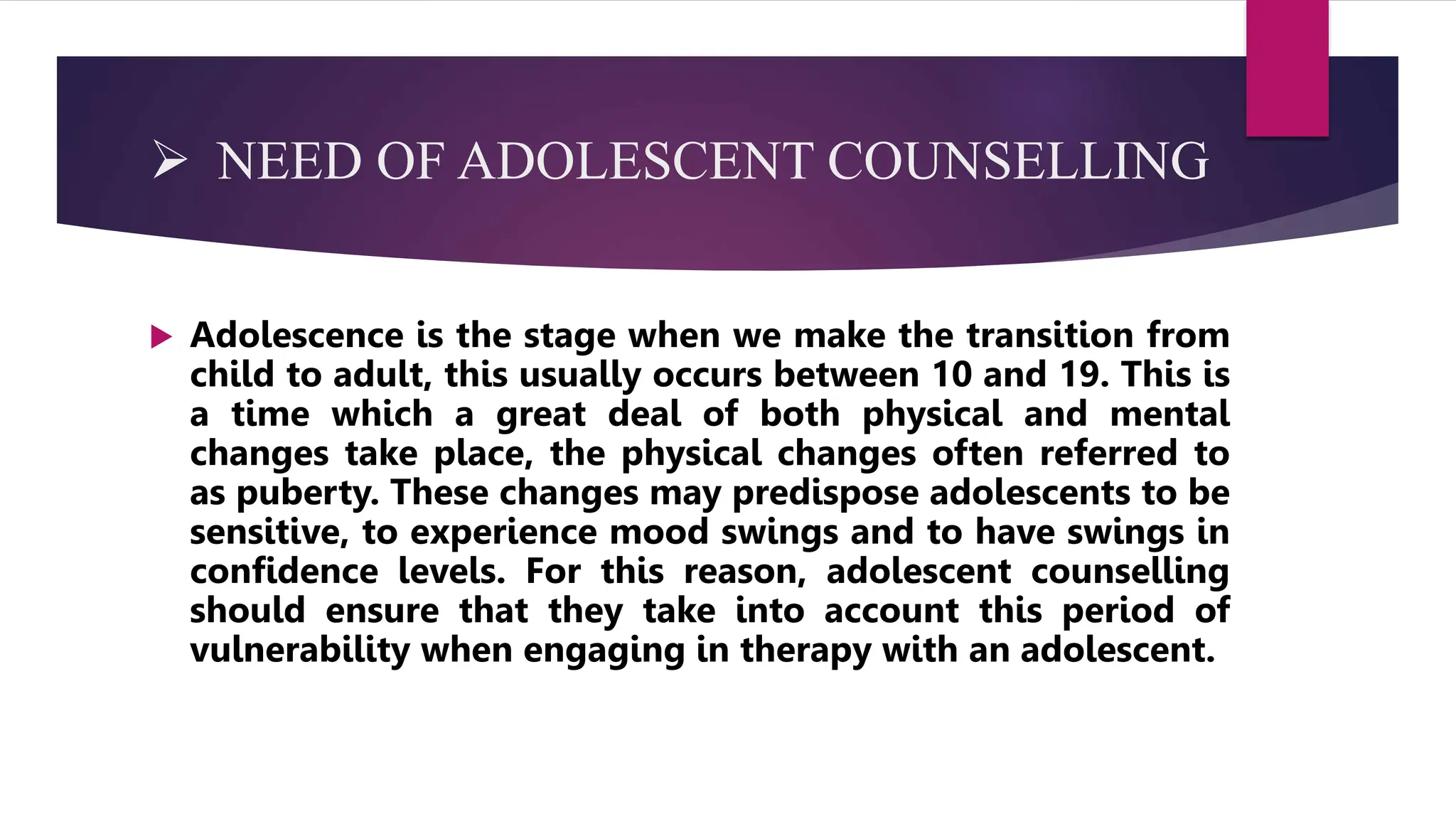 ADOLESCENT HEALTH COMMUNITY HEALTH NURSING | PPTX