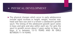 ADOLESCENT HEALTH COMMUNITY HEALTH NURSING | PPTX