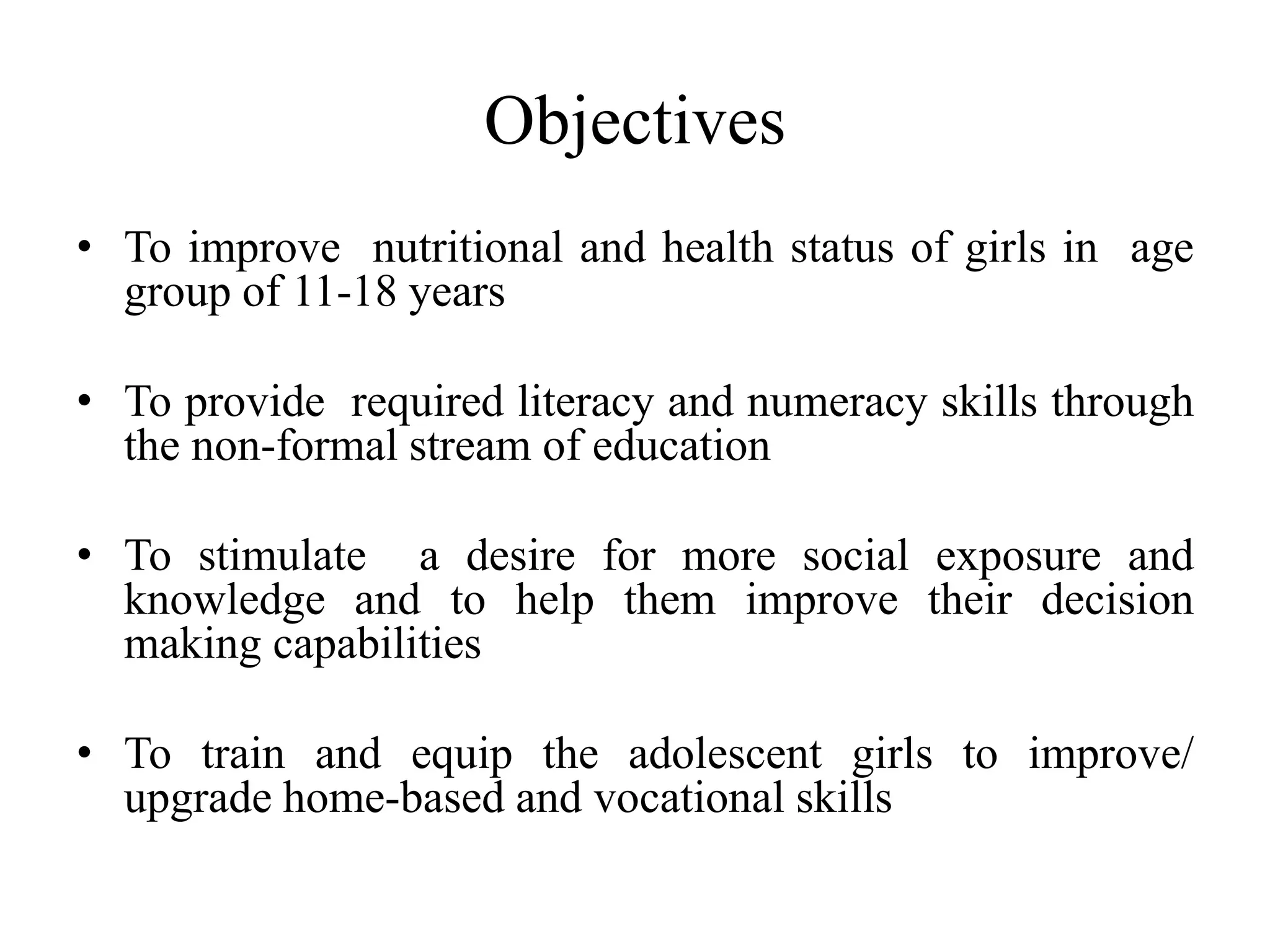 Adolescent health and national health programmes | PPTX