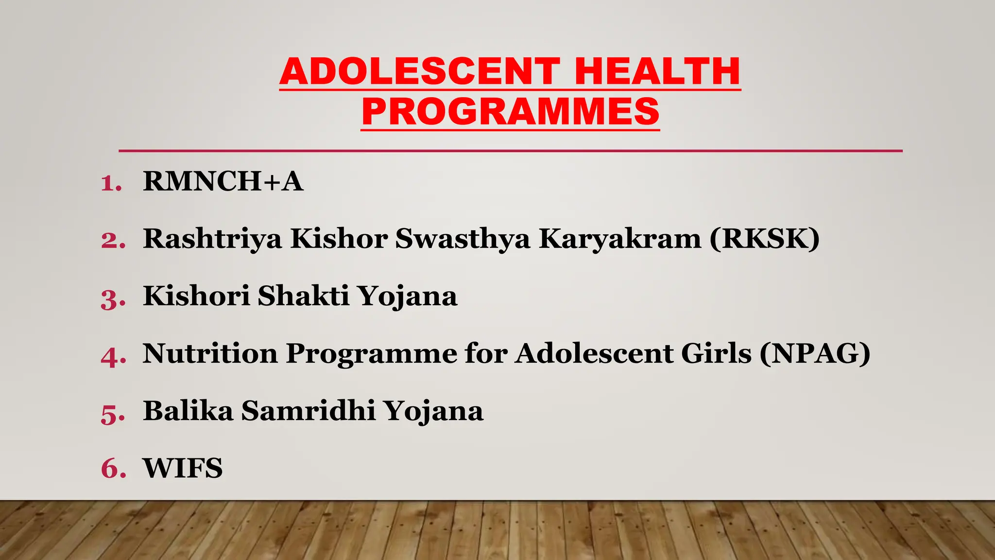 adolescent health programme .pptx