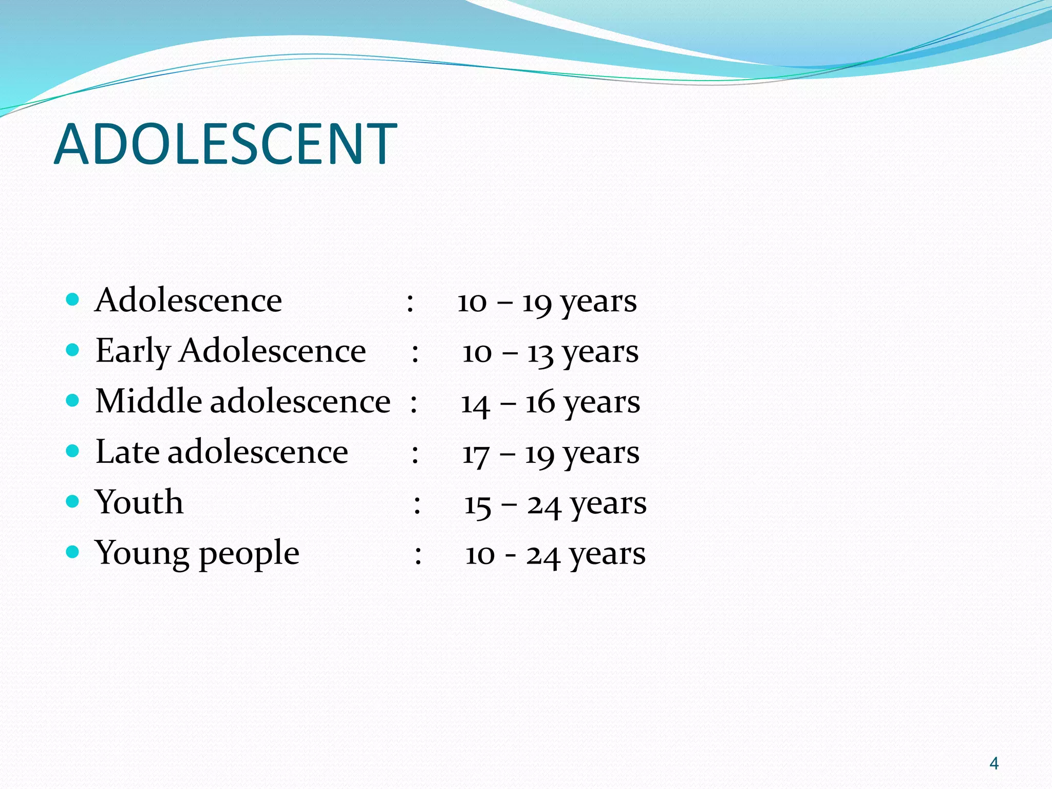 Adolescent Health | PPTX
