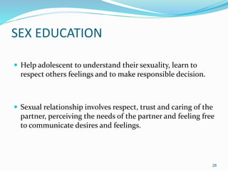 Adolescent Health | PPTX