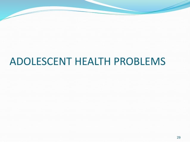 Adolescent Health | PPTX