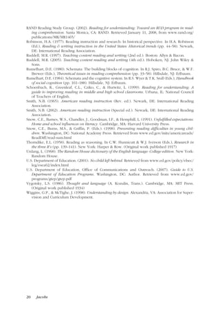 Adolescent literacy chapter 1 | PDF