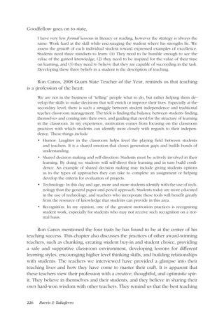 Adolescent literacy chapter 18 | PDF