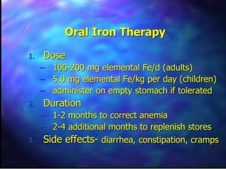 Adolescent onset anemia new | PPTX