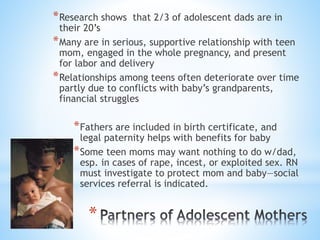 Adolescent pregnancy | PPTX