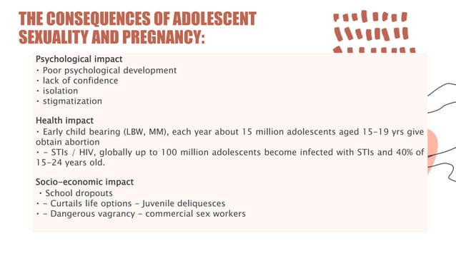 ADOLESCENT REPRODUCTIVE HEALTH.pptx | Pregnancy | Reproductive Health