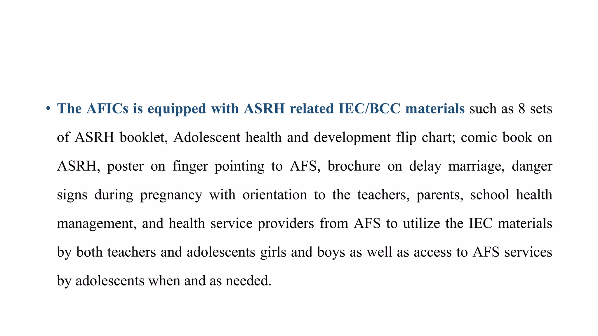 Adolescent sexual and reproductive health (ASRH) in Nepal | PPTX